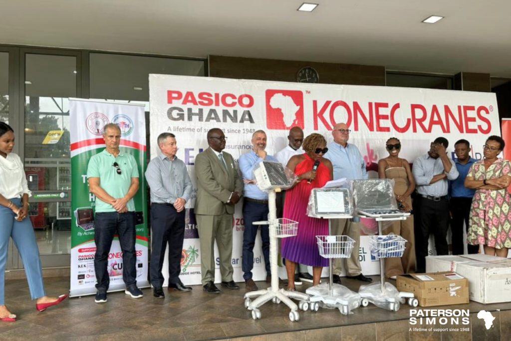 PASICO GHANA & KONECRANES PROUDLY SUPPORT KORLE-BU TEACHING HOSPITAL IN ...